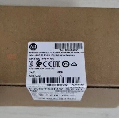 New Factory Sealed AB 2085-IQ32T / A Micro800 32 Point Digital Input ...