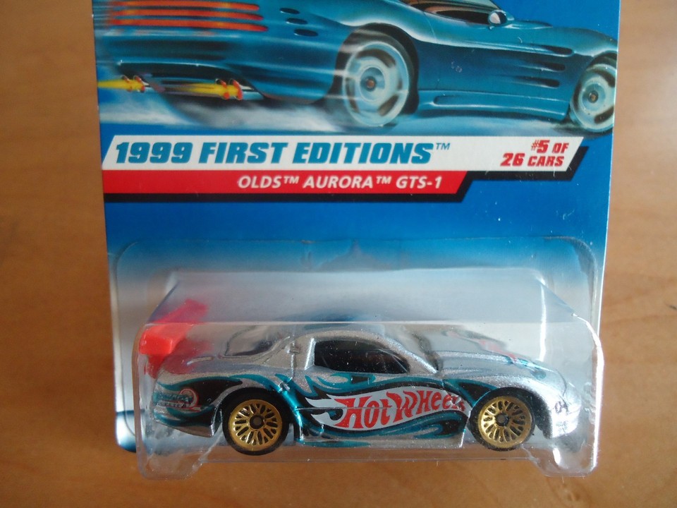 HOT WHEELS 1999 FIRST EDITIONS OLDS SILVER AURORA GTS-1 #5/26 | eBay