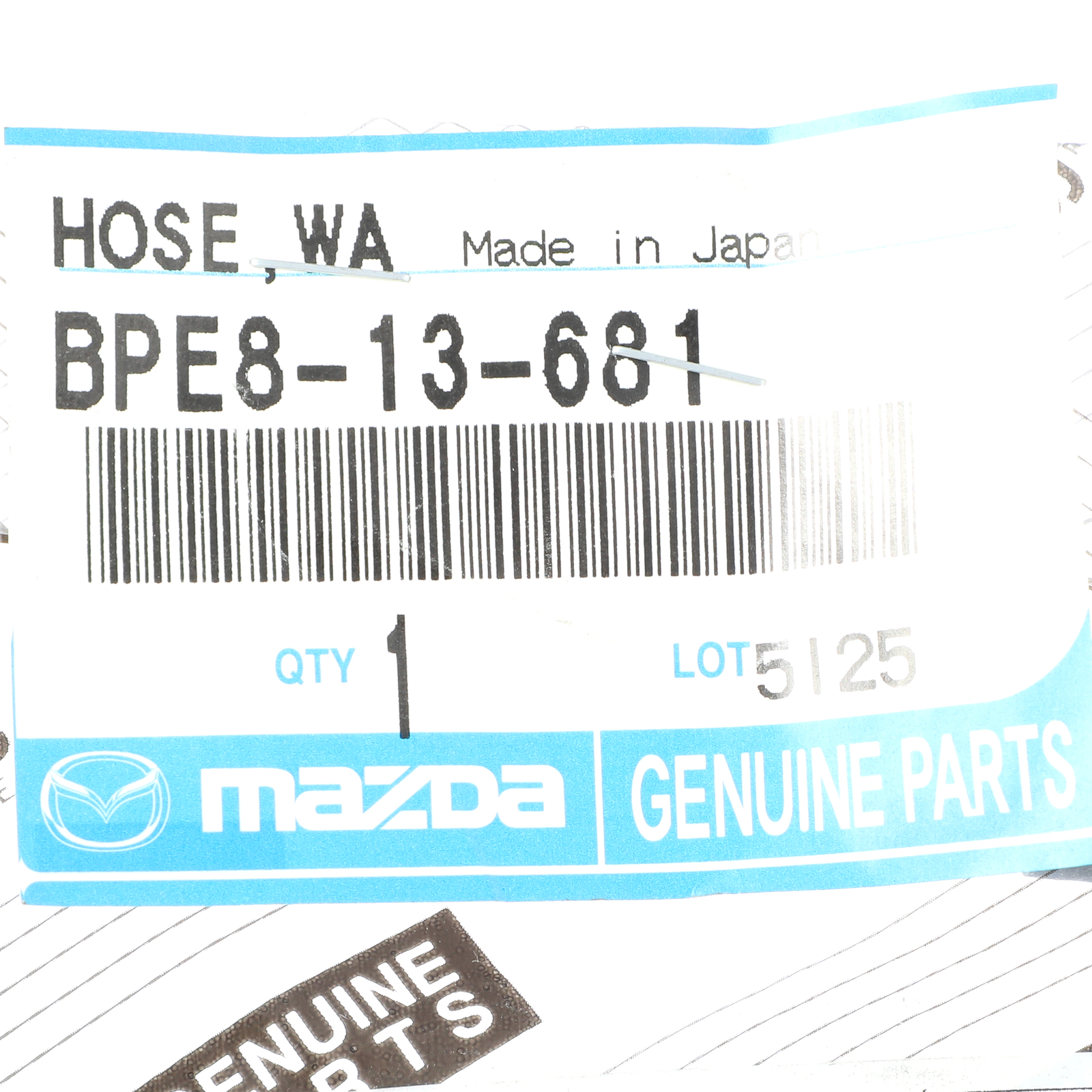 NEW OEM GENUINE Mazda 1994-1997 Miata Water Hose Engine Cooling Tube ...