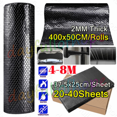 8M Butyl Sound Deadening Proofing Roll 43sqft Roll Car Van Vibration ...