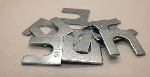 Body & Fender Alignment Shims 1/16" Thick 1/2" Slot Zinc – Qty 20 | eBay