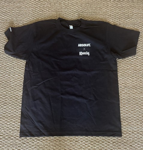 Absolut Vodka Kahlua The Expresso Martini T Shirt Adults Large Black ...