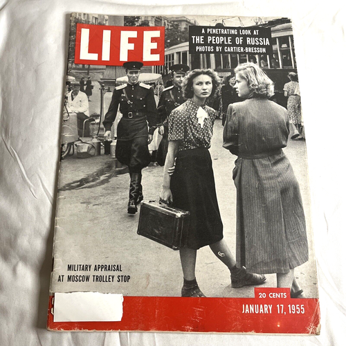 Life Magazine People Of Russia Dodge Jazz Winston Serta January 17 1955 ...