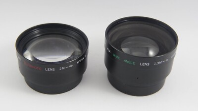 Kalimar Wide Angle-Telephoto Conversion Lenses for AF35M | eBay