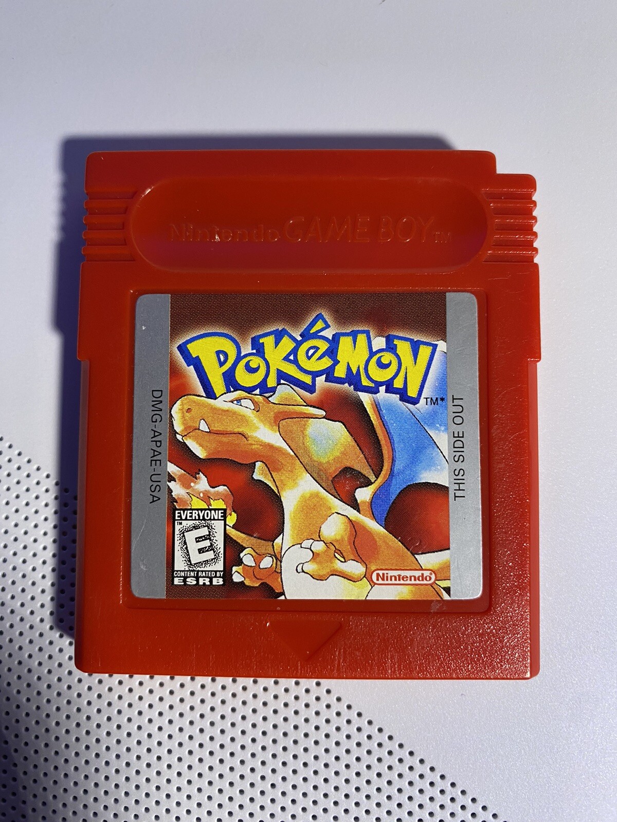 Nintendo Game Boy Pokemon: Red Version 1998 - AUTHENTIC, TESTED, SAVES ...
