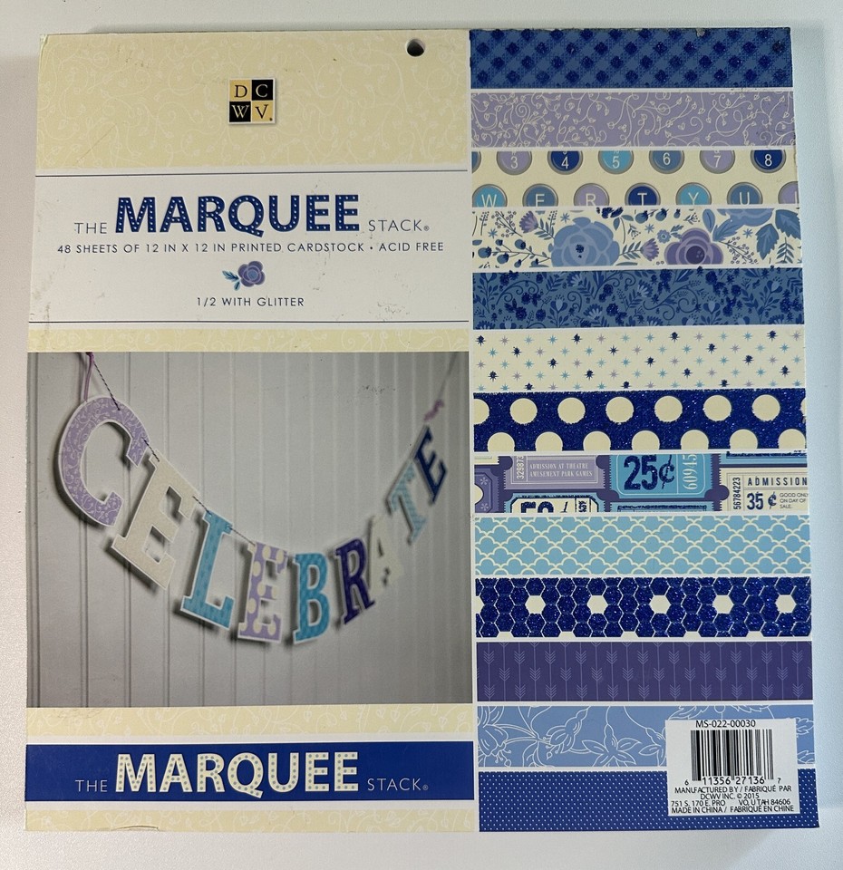 DCWV 12 x 12 Paper Pad Multiple Variations Available-You Choose | eBay