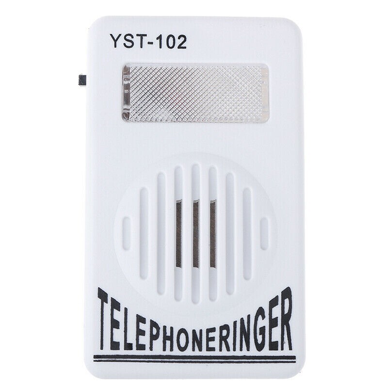 Extra-Loud Telephone Ring Ringer Sound Amplifier Bell Speaker Home ...