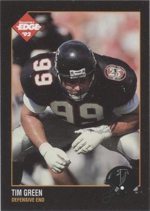 Las mejores ofertas en 1992 Collector's Edge Tim Green #4 | eBay