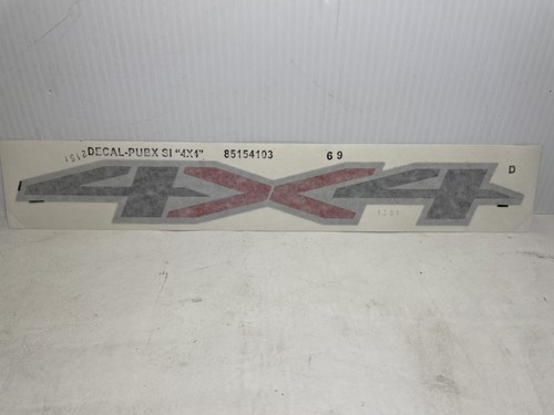 2022-2024 SILVERADO "4X4" BED STICKER DECAL NEW GM # 85154103 | eBay