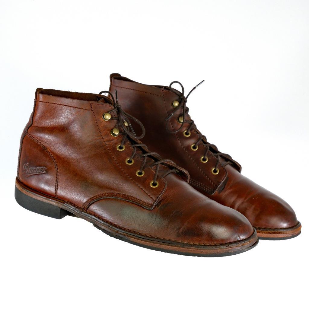 DANNER JACK II 34342 Dark Coffee Ankle Boots Sz. 11 EE Leather Lace-Up ...