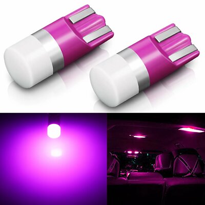 JDM ASTAR T10 Purple 3030 Super Bright LED Light Bulbs 192 168 194 W5W ...