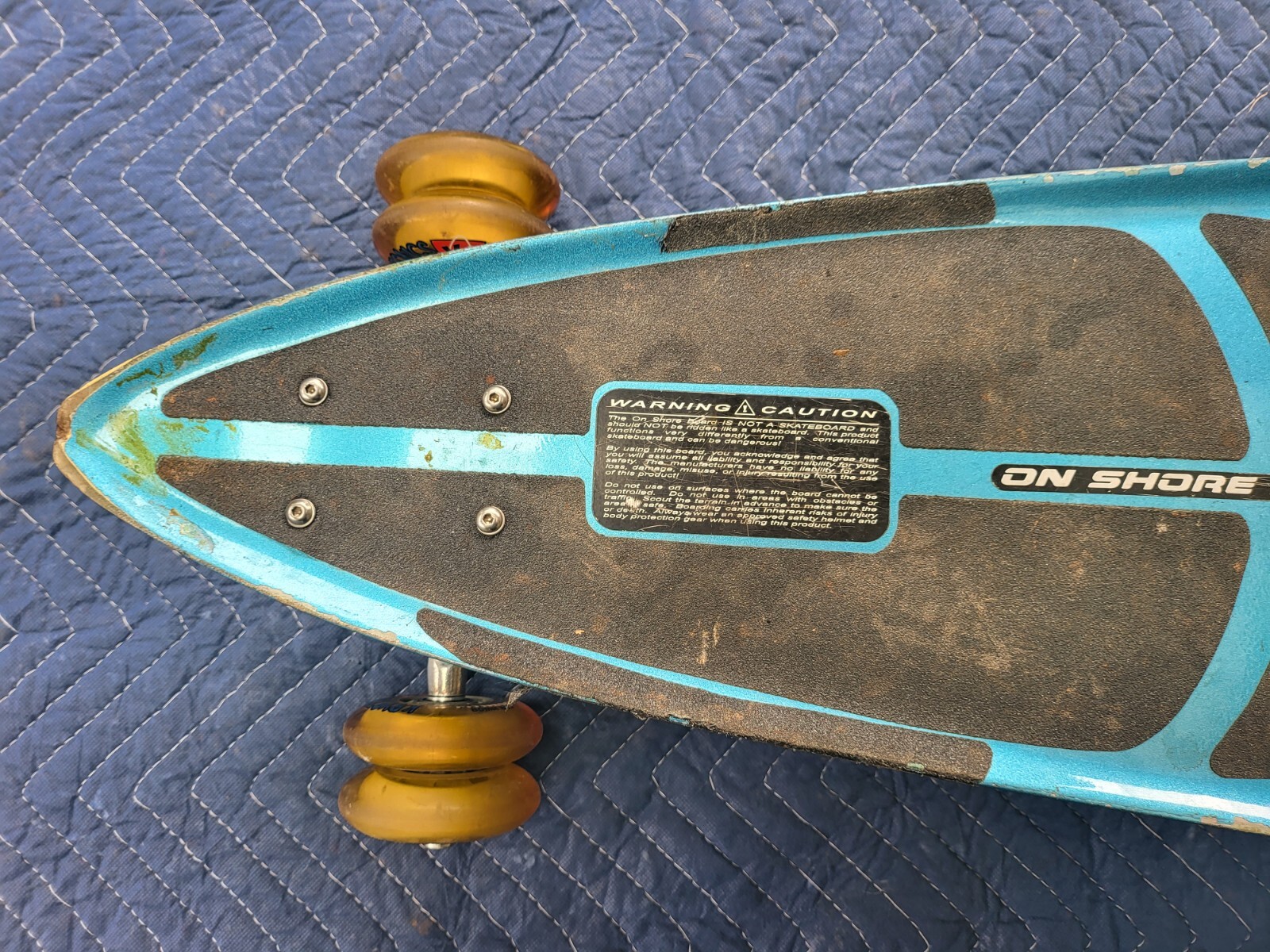 Onshore Boards longboard 41" Landshark Skateboard Surfskate Rare HTF ...