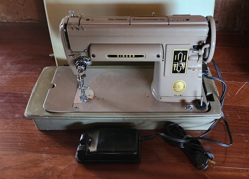 1950's Singer 301 Heavy Duty Sewing Machine Light Weight Portable ...