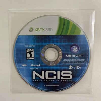 NCIS (Microsoft Xbox 360, 2011) Disc Only! | eBay