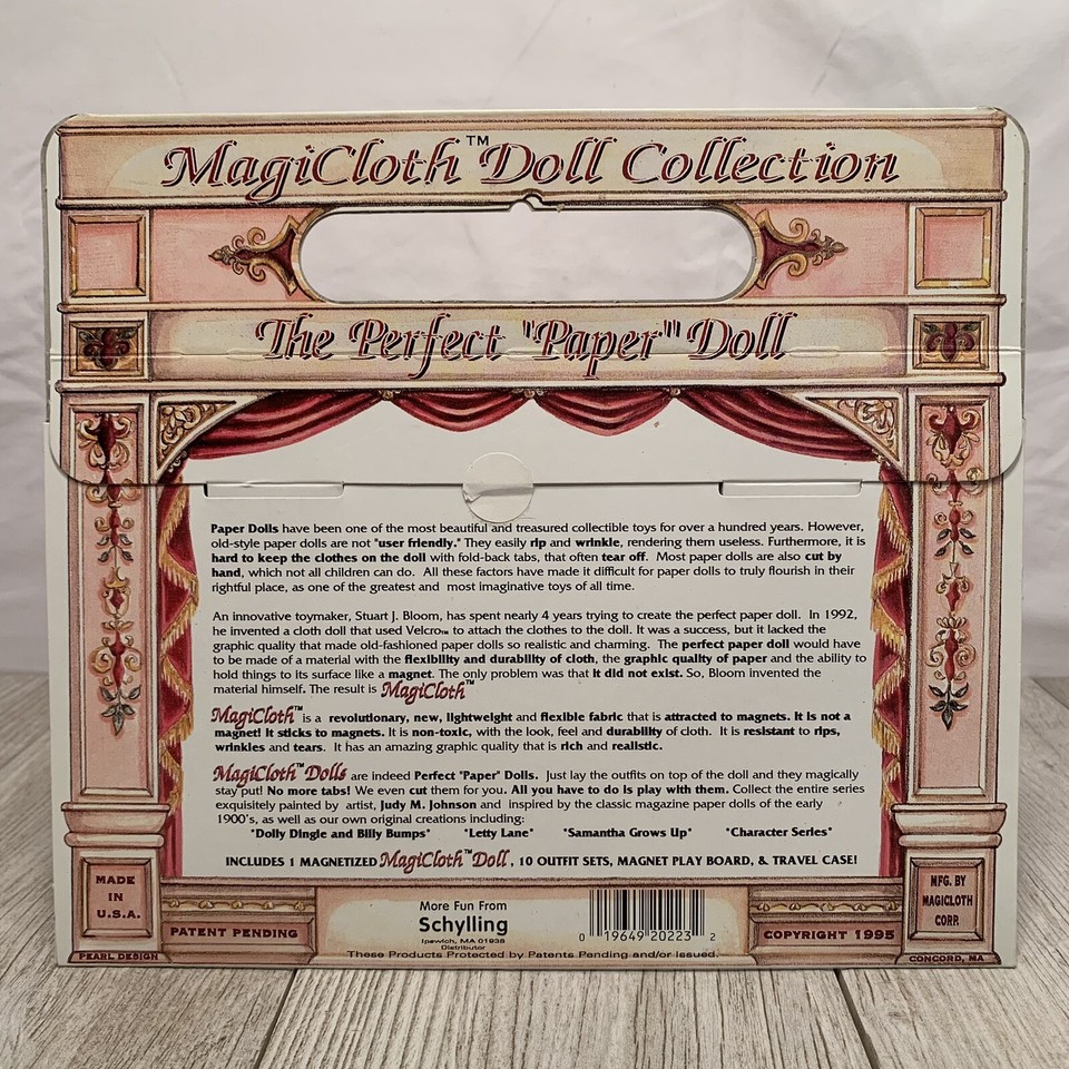 Vintage Magicloth Doll Collection Alice In Wonderland Magnetic Paper ...