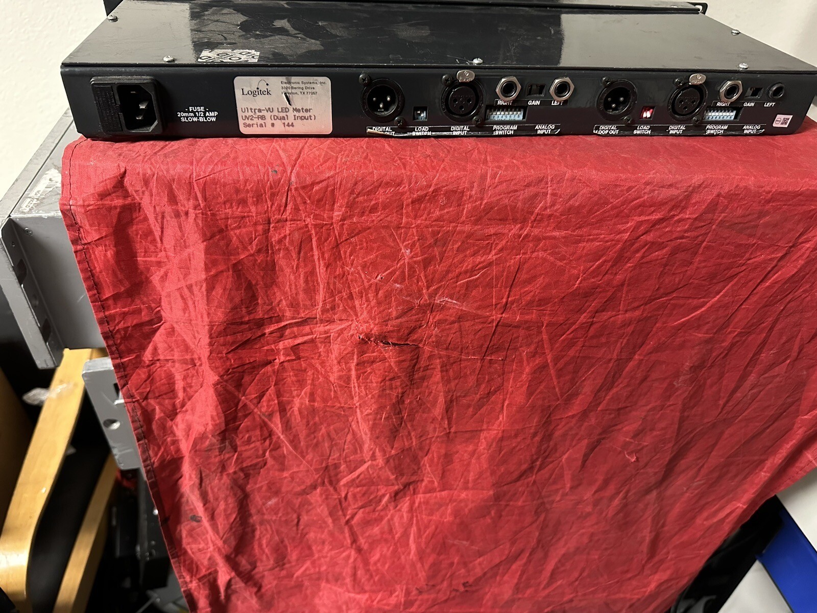 Logitek Ultra-VU LED Bargraph Audio Meter UV2-B Dual Input | eBay