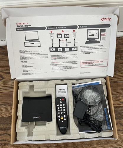 Comcast Digital Transport Adapter Self-Installation Kit - DC50X - Remote, Unit | eBay