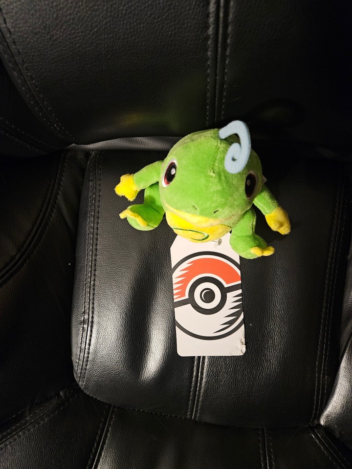 Pokemon Center Original Sitting Cuties Pokemon Politoed Doll Plush 5 ½ ...