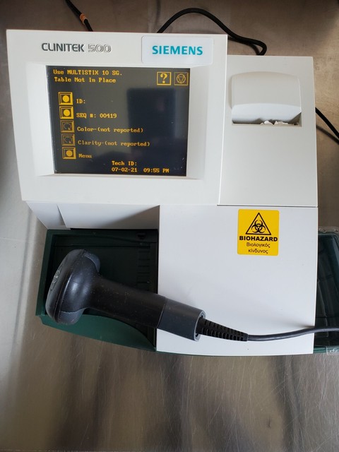 Bayer 6470 Clinitek 500 Urine Chemistry Analyzer Lab Laboratory for ...