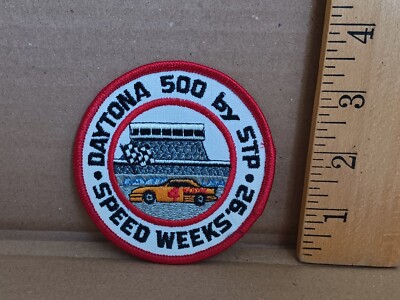 1992 Daytona 500 by STP, Speed Weeks - Embroidered Patch *NEW* | eBay