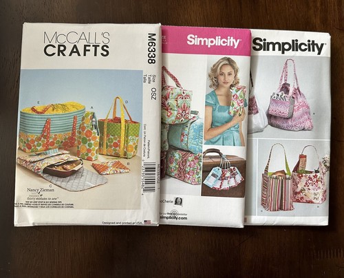 McCall's & Simplicity Brands Tote Bag & Craft Patterns | eBay