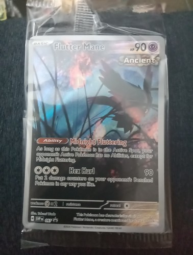 Flutter Mane SVP 097 Pokemon Center Exclusive Promo - 2024 Pokemon | eBay