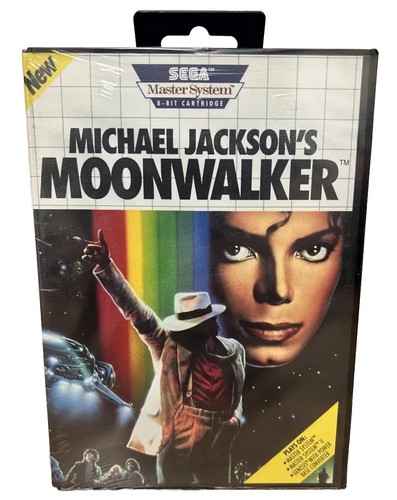 Michael Jackson’s Moonwalker - SEGA Master System Video Game NEW **FAST ...