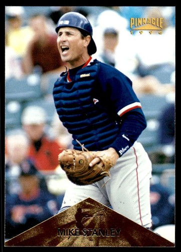 1996 Pinnacle Baseball Card Mike Stanley Boston Red Sox #366 | eBay