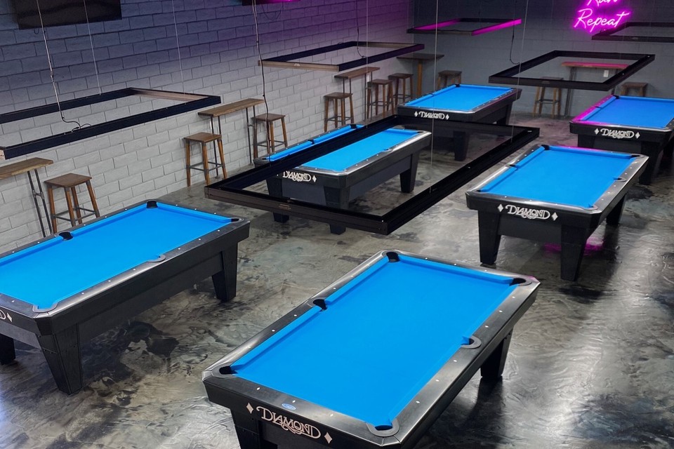 9FT Professional Pool Table Lighting - Perimeter LED Billiard Lights | eBay