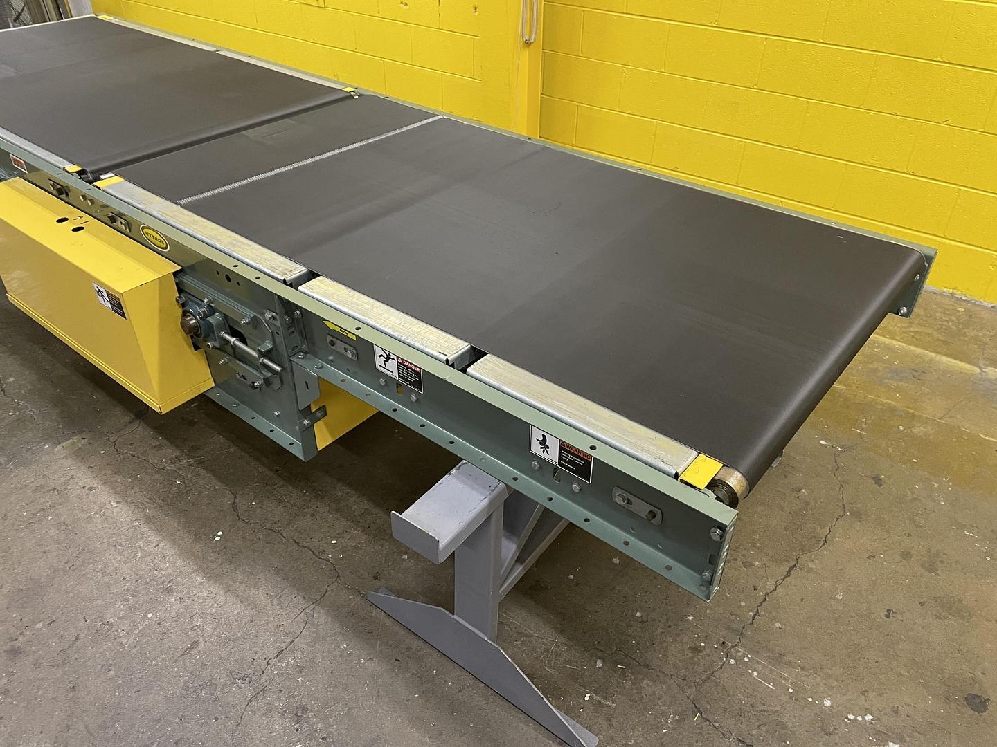 Hytrol GAPPER Slider Bed Belt Conveyor 42" x 12' (#153) | eBay