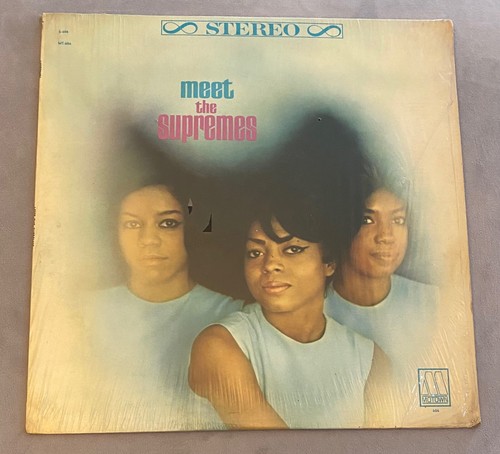 THE SUPREMES Meet the S vinyl LP 1965 in shrink Motown MS 606 Stereo ...