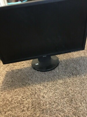 Acer V233HL Widescreen 23-Inch LED-Lit Monitor LCD 1920x1080 DVI/VGA | eBay