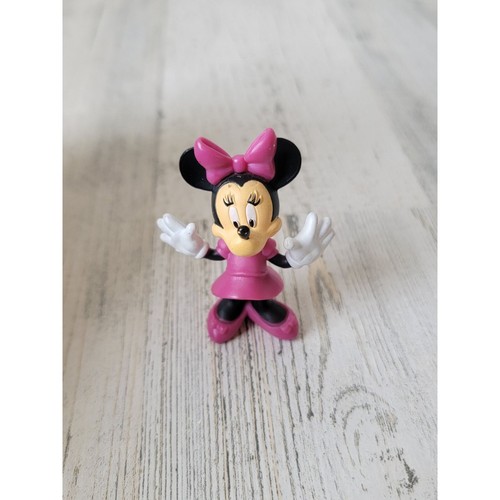 Mickey girlfriend Minnie Mouse miniature toy figure | eBay Australia