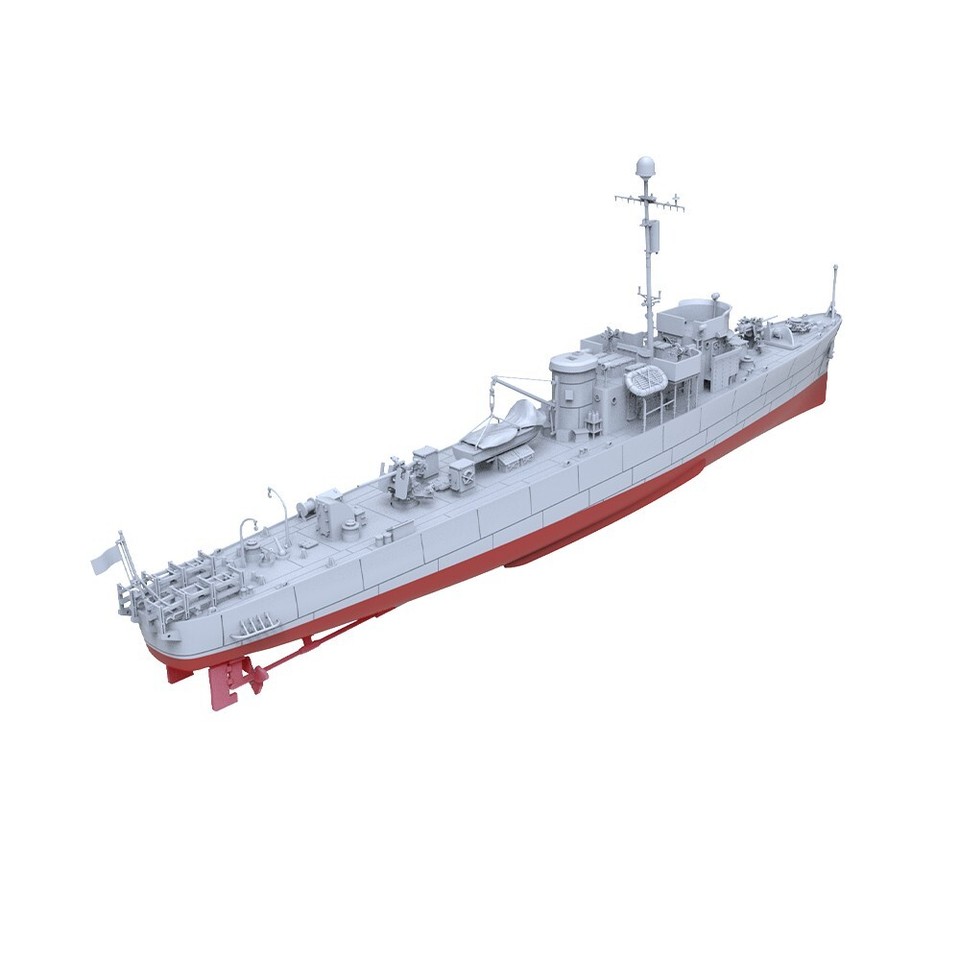 1/700 Military Model Kit USS PC-461 Class Carmi Sub-Chaser Full Hull | eBay
