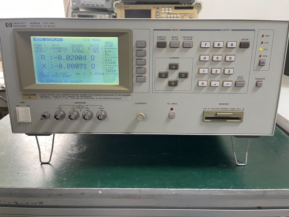 Agilent HP 4284A Precision LCR Meter 20Hz - 1MHz _ 3114 | eBay