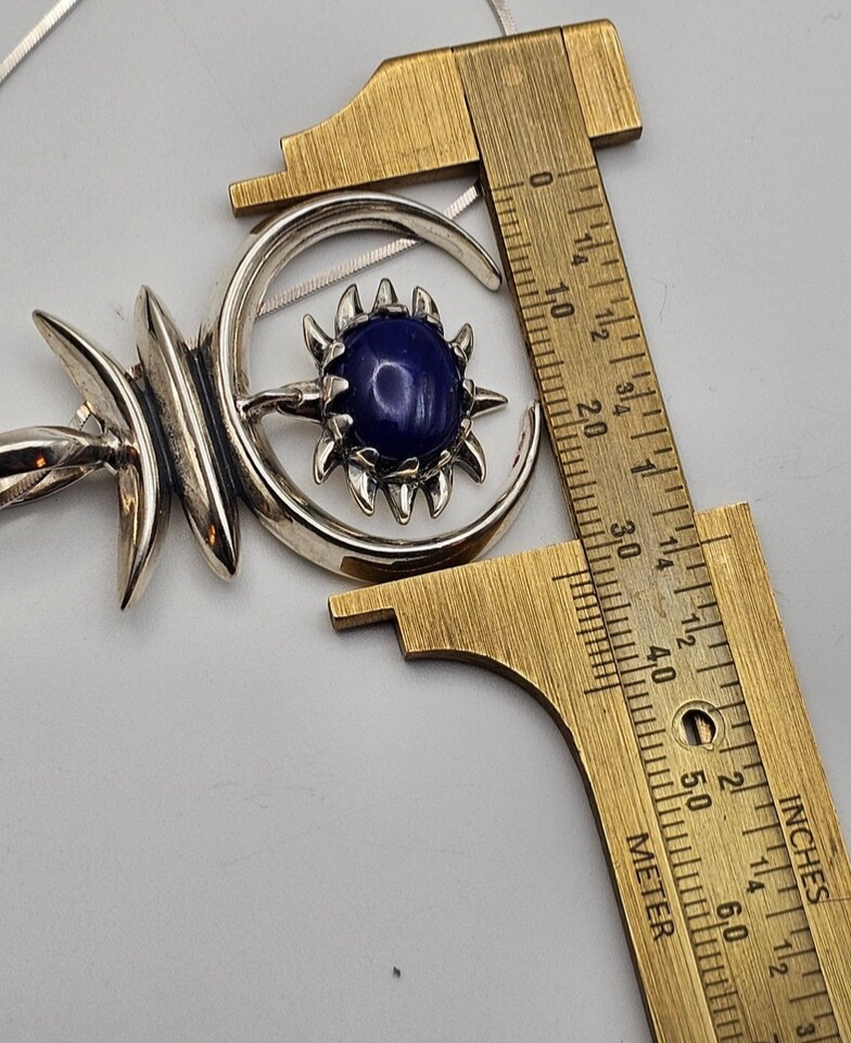 Lapis Lazuli Naja Pendant in 925 Silver, Cody Sanderson Sante Fe ...