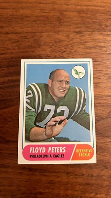 1968 Topps Set-Break #188 Floyd Peters Philadelphia Eagles EX | eBay