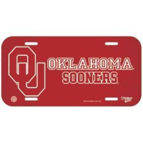 Oklahoma Sooners Plastic License Plate | eBay