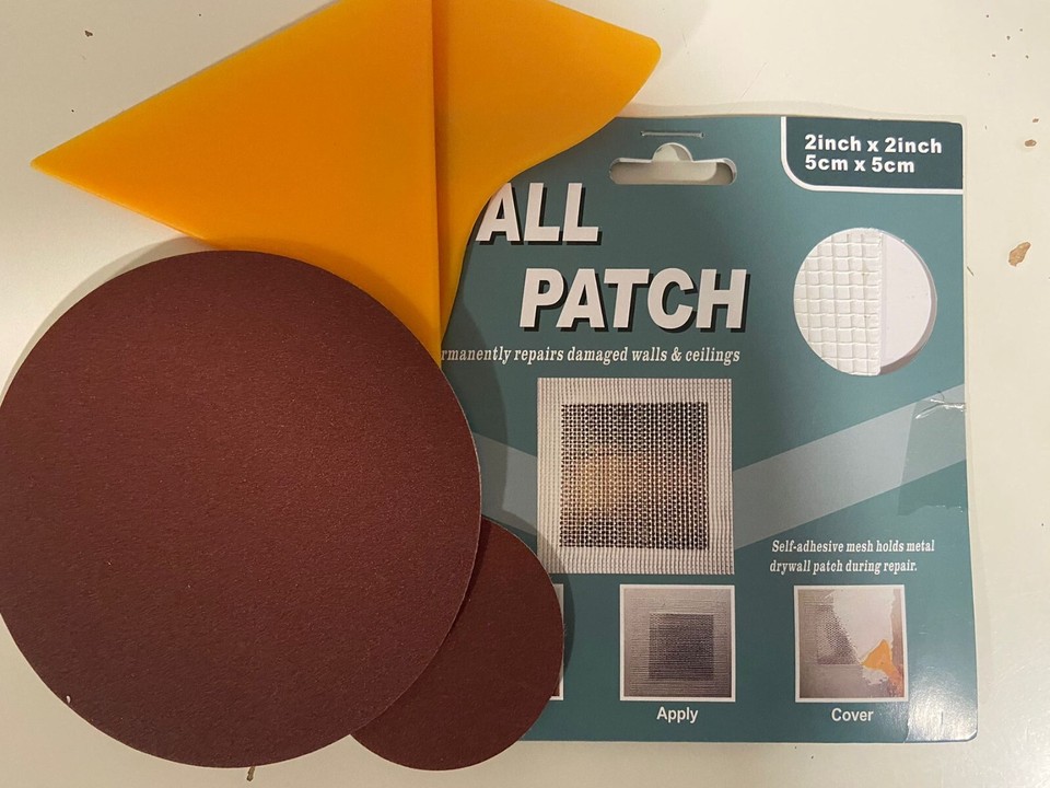 Wall Patch Repair Kit Drywall Hole Repair Patch Ceiling 2/6/8 Inch / 6 ...