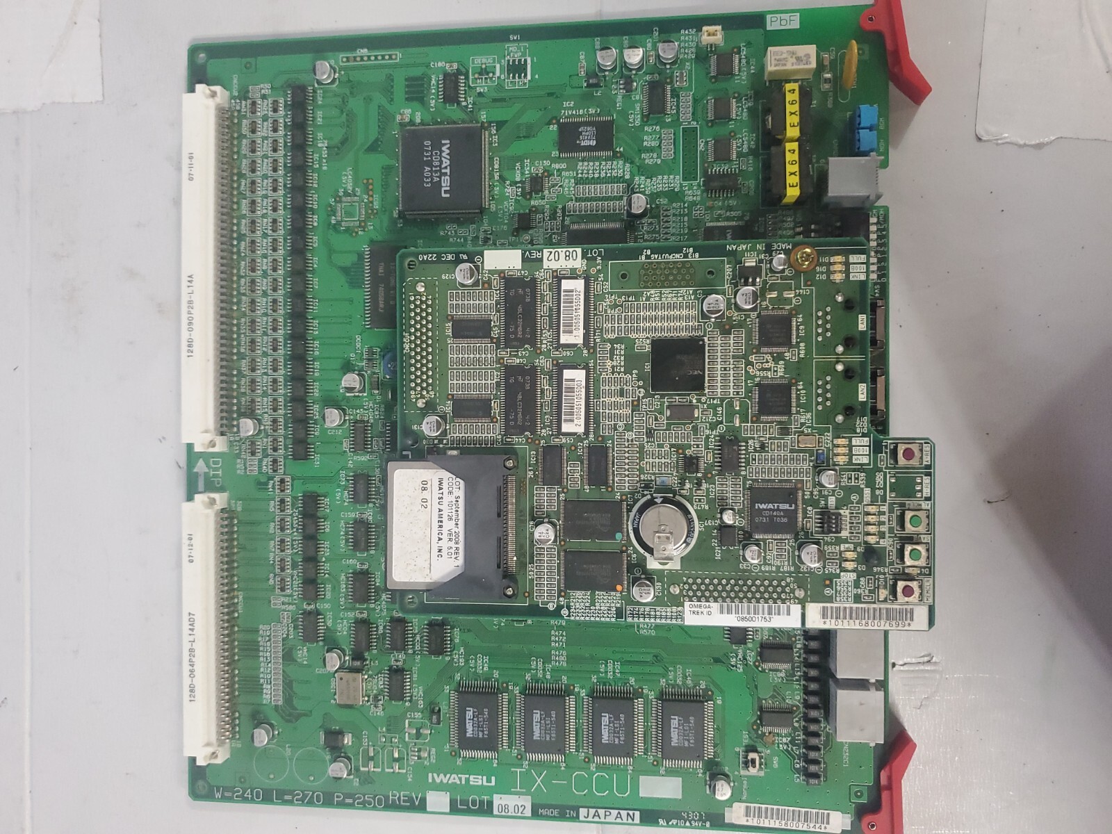 IWATSU ECS Ix-ccu 101115 Central Control Unit Card for sale online | eBay