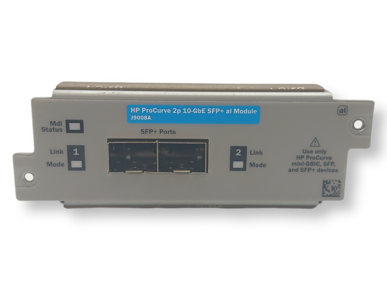 J9008A HP PROCURVE 2-PORT 10GBE SFP+ AL MODULE - TESTED w/ SCREWS!! | eBay