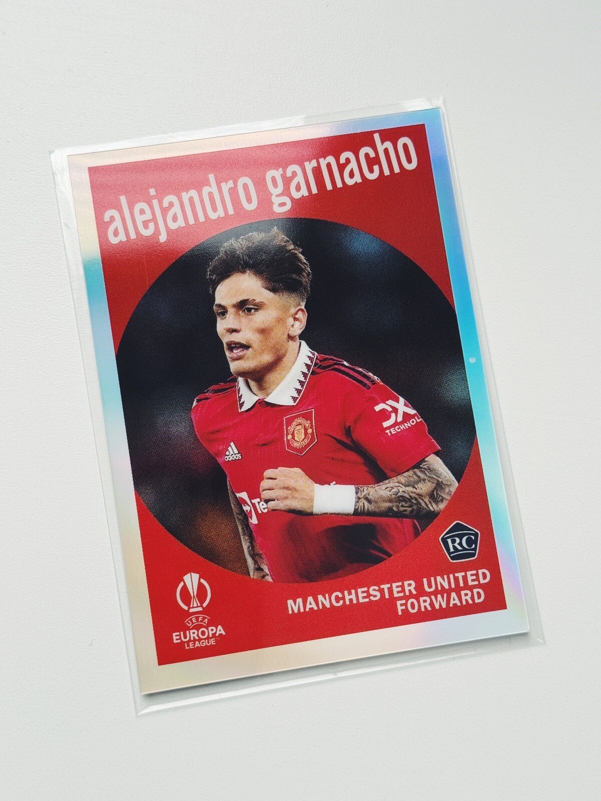 2022-23 Chrome UEFA Club Competitions 1959 Topps Alejandro Garnacho ...