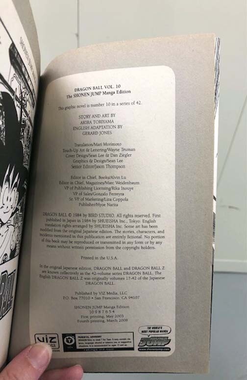 Dragon Ball Volume 10 Akira Toriyama English Manga Viz GN DBZ TPB | eBay