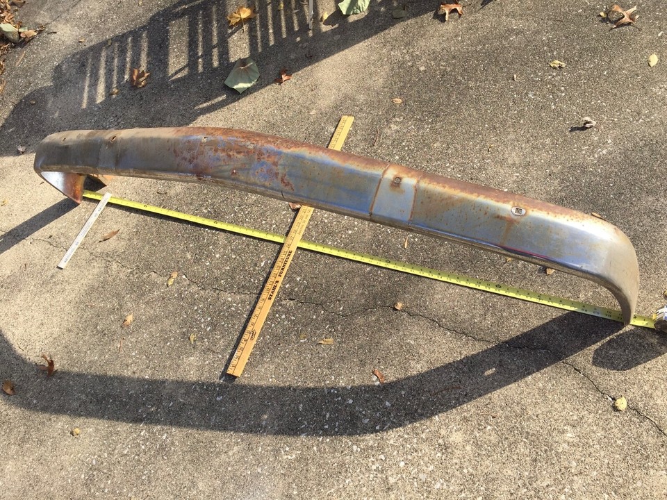 Studebaker bumper, no PN, may be for late 40s to early 50s. Item: 13463 ...