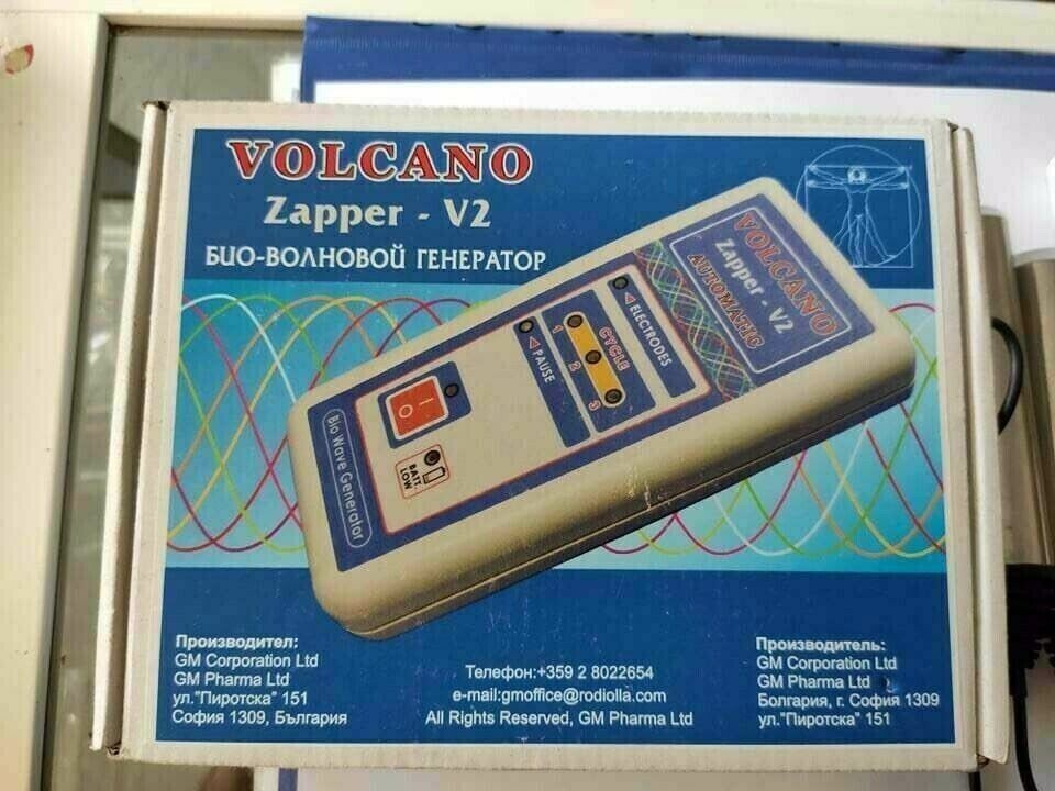 Volcano Zapper V2 | Hulda Clark Zapper | Parasite Cleanse Device +DDP ...