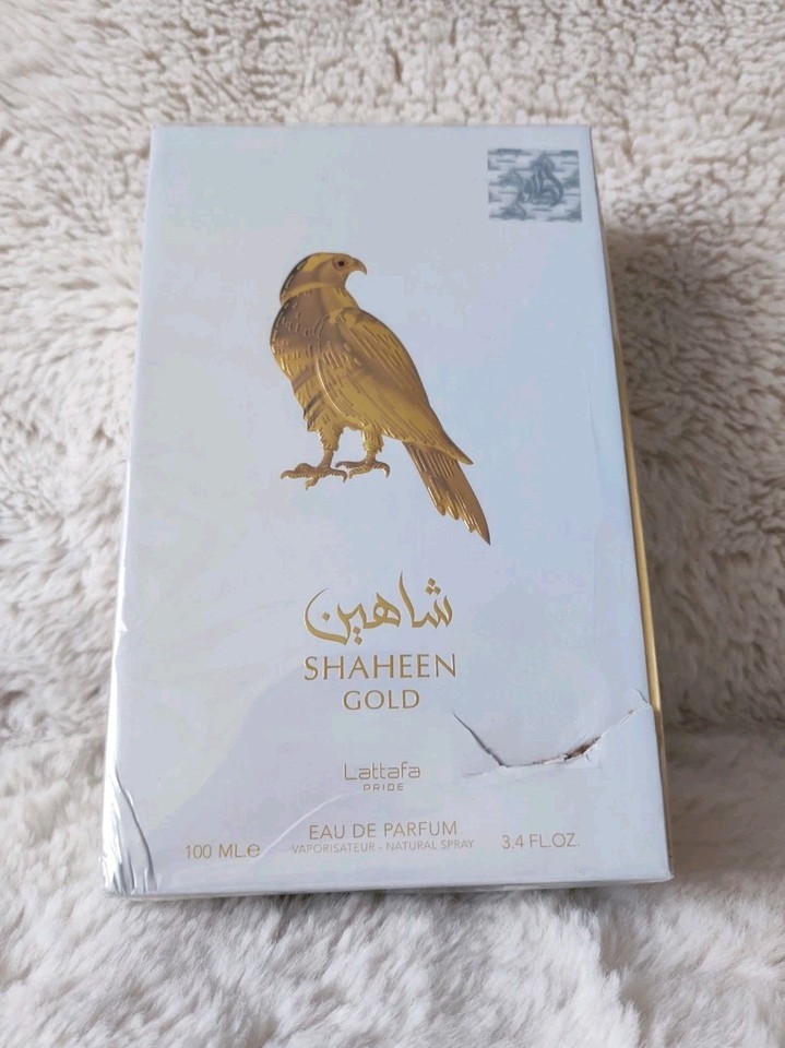 Shaheen Gold Eau De Parfum 100ml Lattafa Pride New Sealed Slight Box Damage | eBay UK