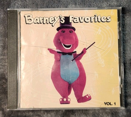 Barneys Favorites Volume 1 CD Barney And Friends Music Compilation Kids ...