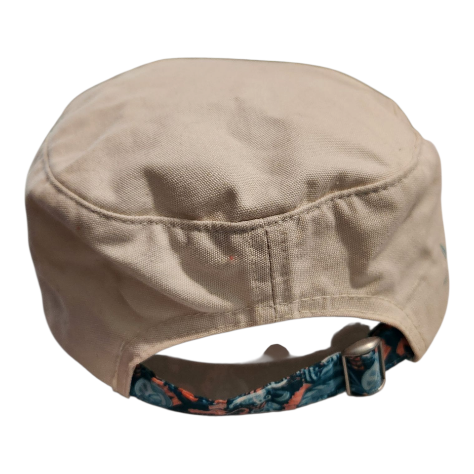 Disney Parks Little Mermaid Hat Ariel Seas The Moment Cadet Cap Floral ...