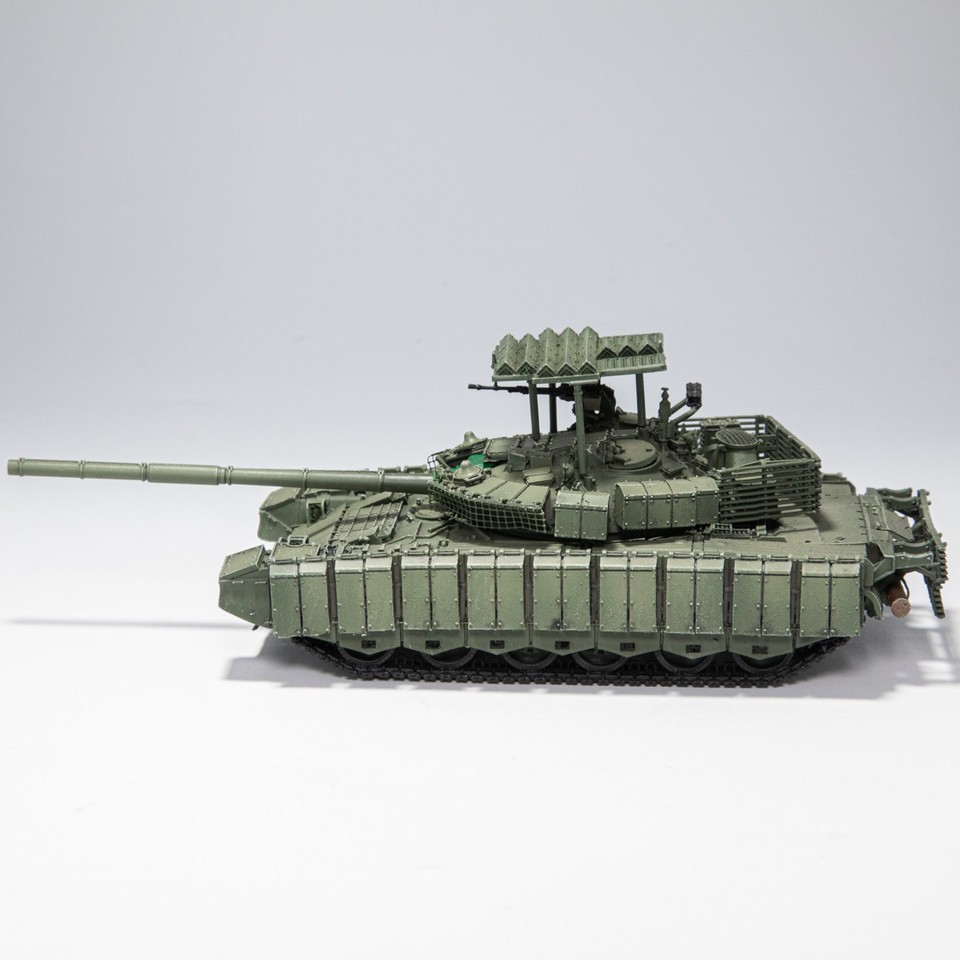 5M 1/72 Russian T-80BVM Main Battle Tank 2023 Fossil Armor Relikt ERA ...
