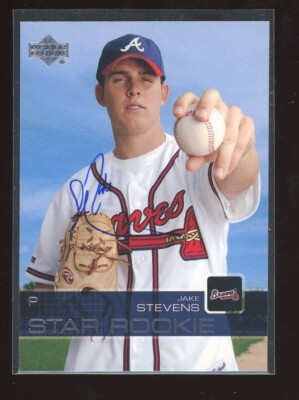 2003 Upper Deck JAKE STEVENS Signed Card autograph auto braves rc | eBay